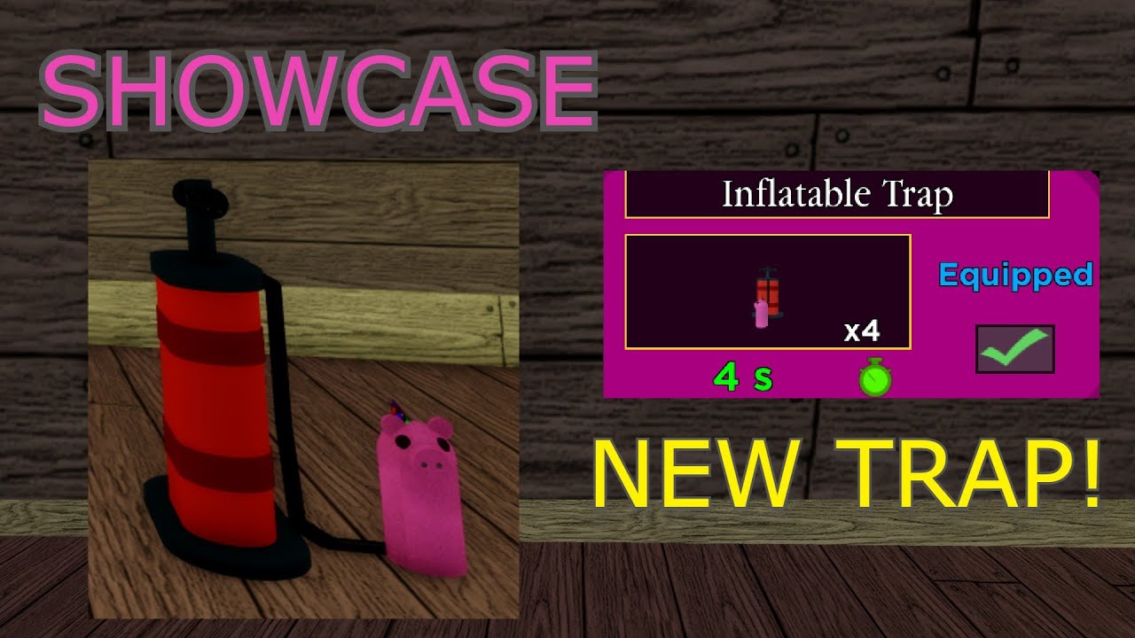 HOW TO GET THE INFLATABLE TRAP + SHOWCASE IN PIGGY! - Roblox - YouTube