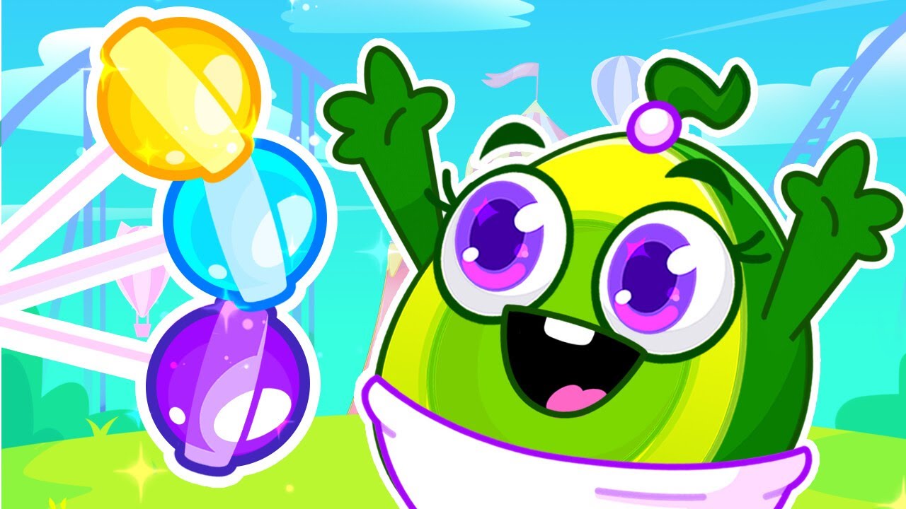 Colorful Lollipop 🍭 So Many Colors and Shapes | Learn Colors and Shapes ...