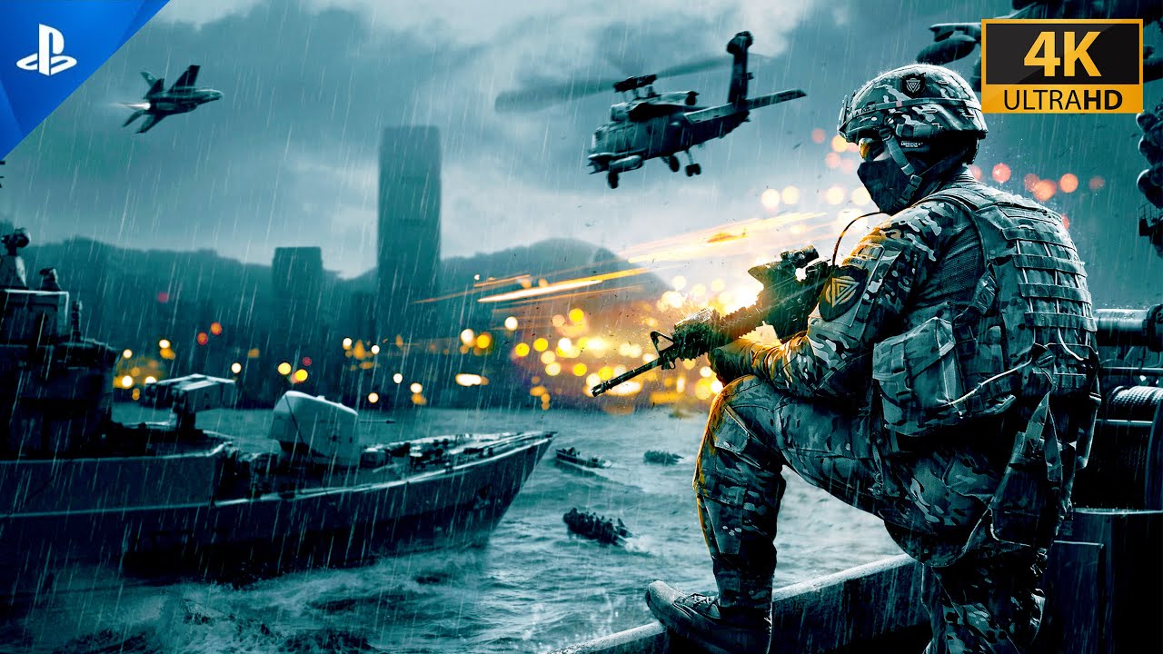 Battlefield 4 Gameplay - Rescue The Hostages From Shanghai [4K] (PS5 ...