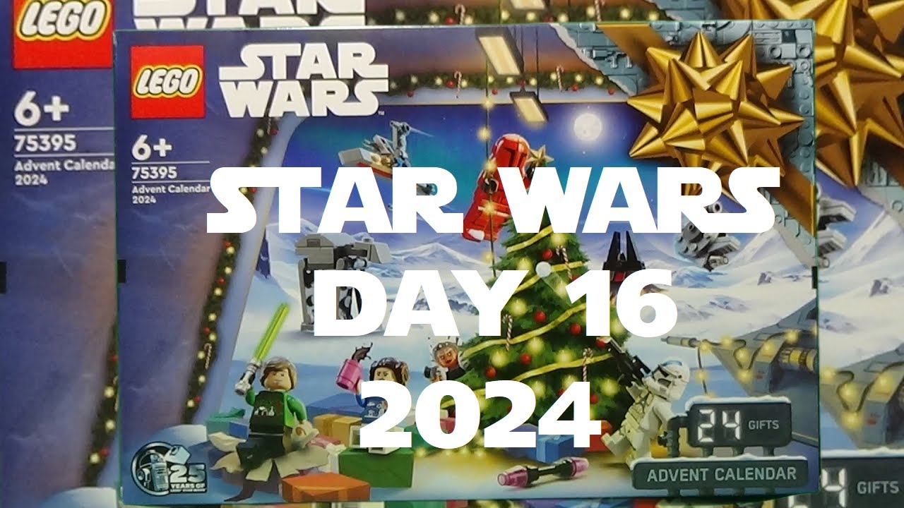 LEGO 75395 Star Wars 2024 Advent Calendar Day 16 - YouTube