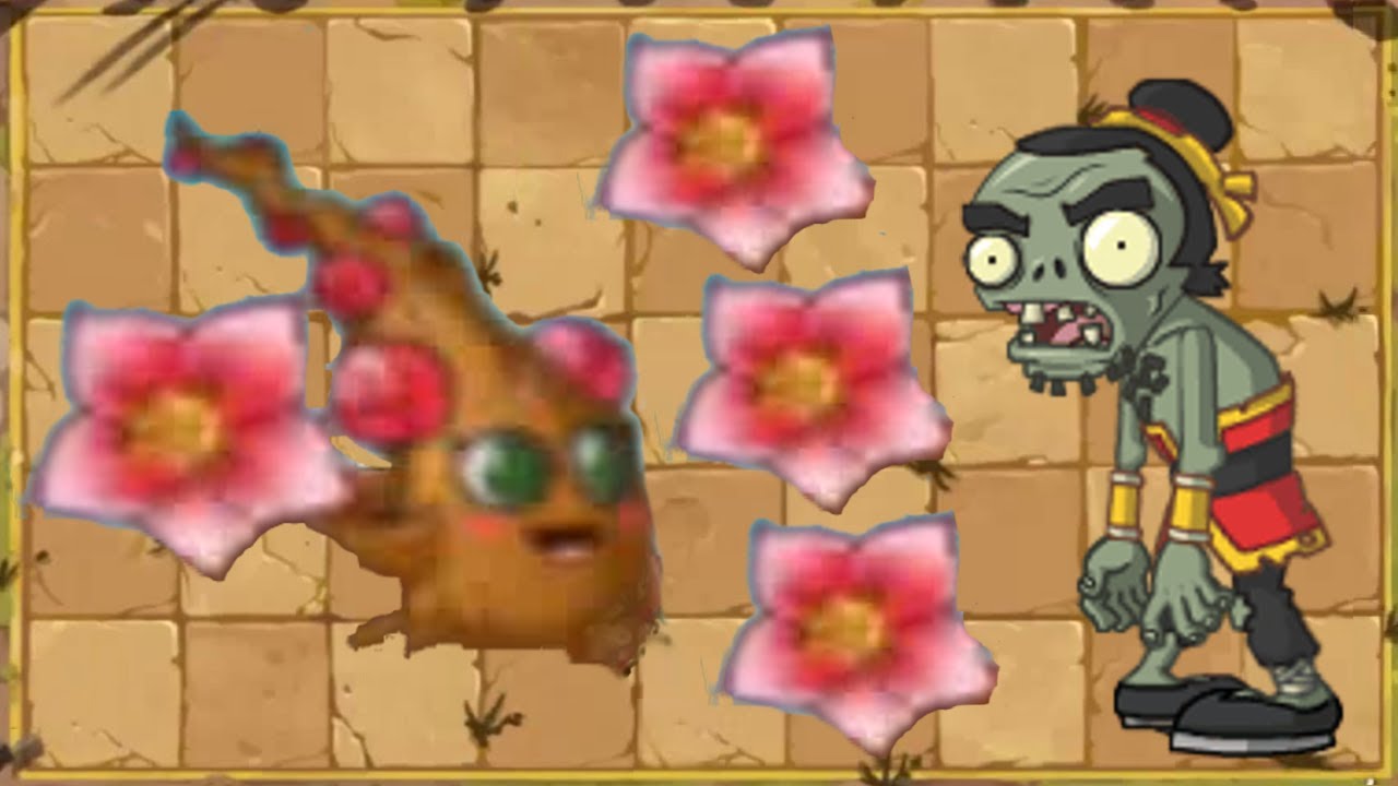 Plants Vs Zombies 2 Chinese Boss Daily: Plum Blossom - YouTube