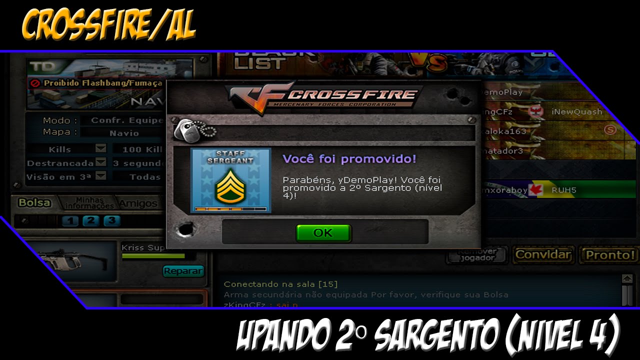 [CrossFire/AL] - Upando 2º Sargento (Nivel 4) - YouTube