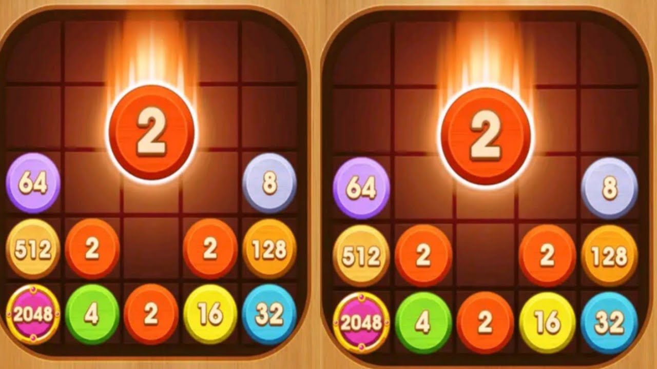 👁️‍🗨️ Melt y Bubble vs Merge Numbers 2048 puzzle 🧩 jelly 2048 ball New ...
