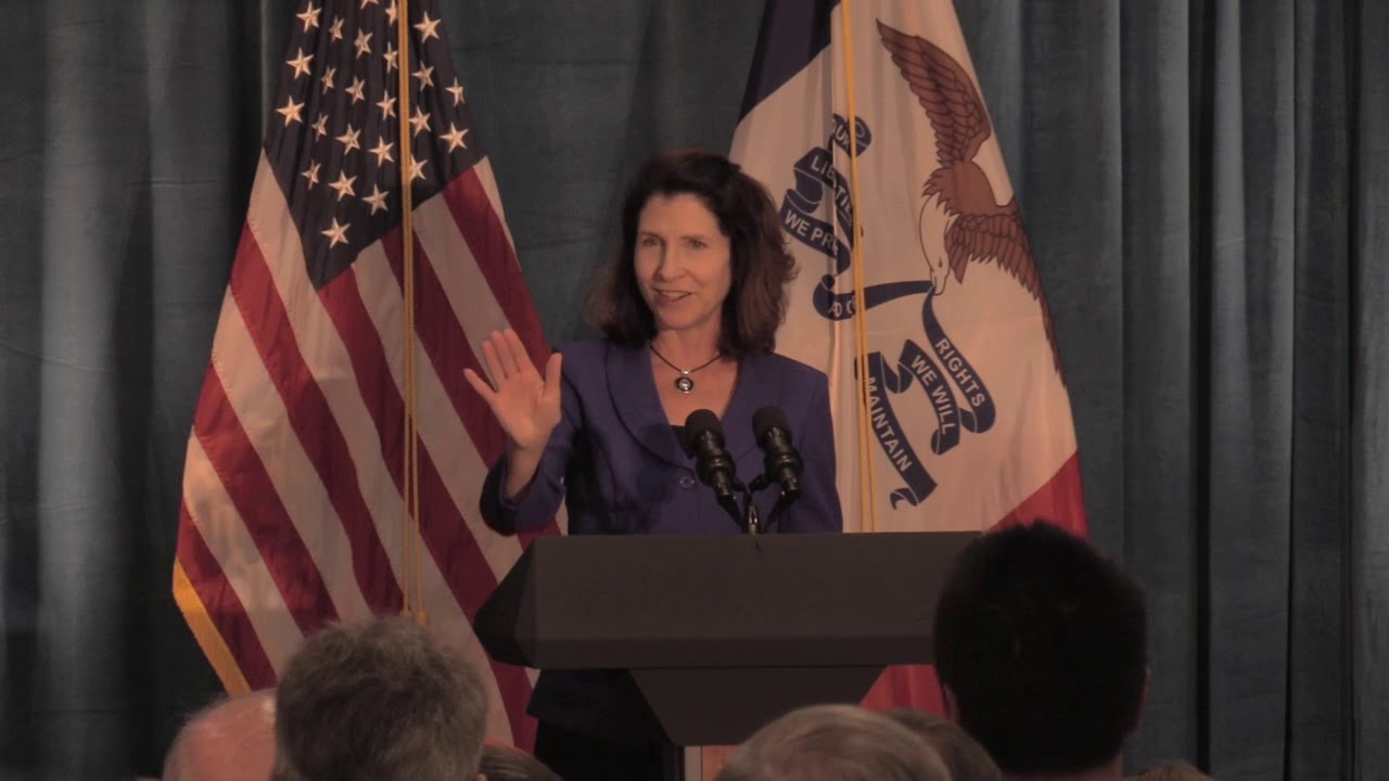 Mary Mosiman Campaigns for David Young - YouTube