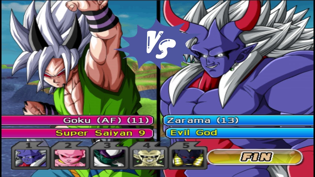 Dragon Ball Z Budokai Tenkaichi 3 MODS - Goku & Vegeta SSJ9 vs All Evil ...