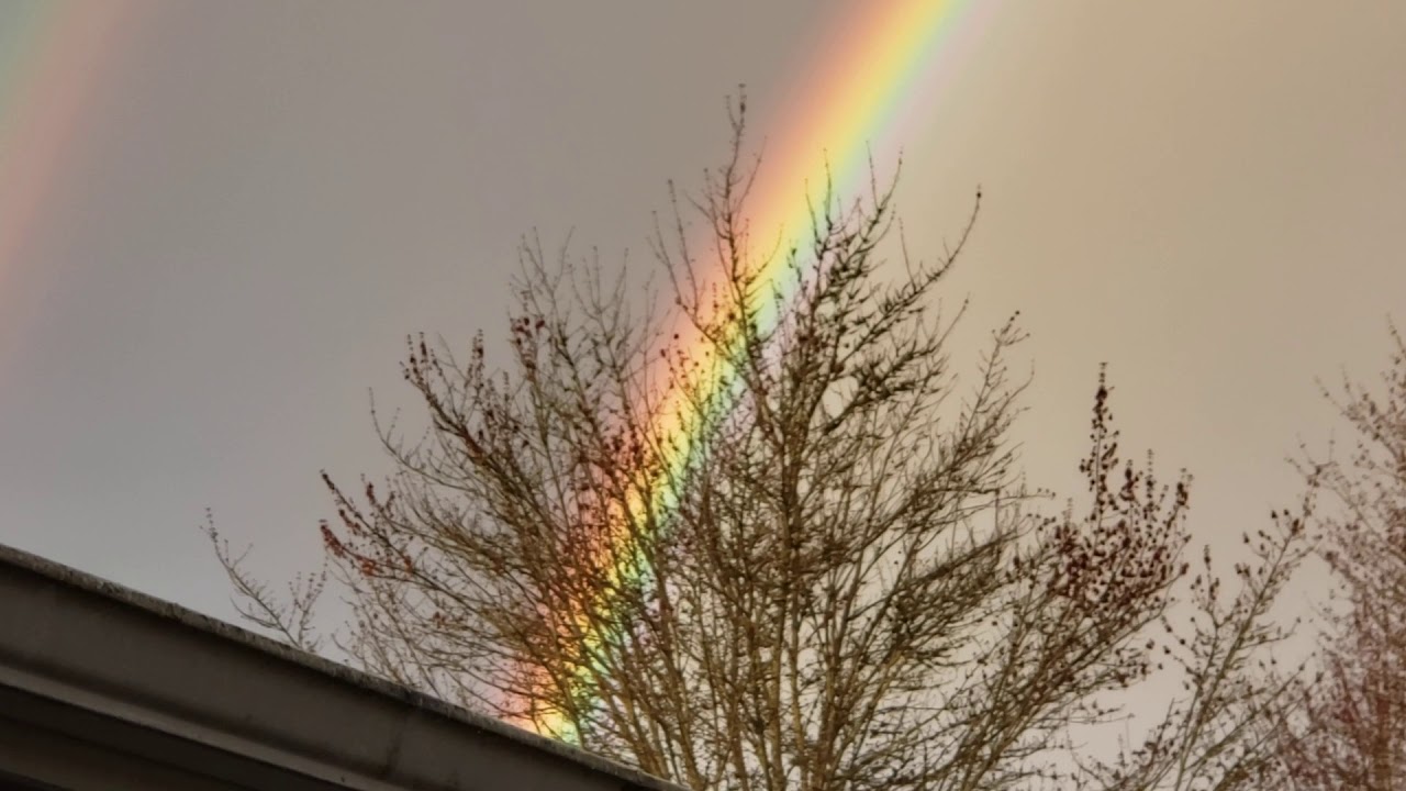 DOUBLE RAINBOW APRIL 3RD 2020 - YouTube