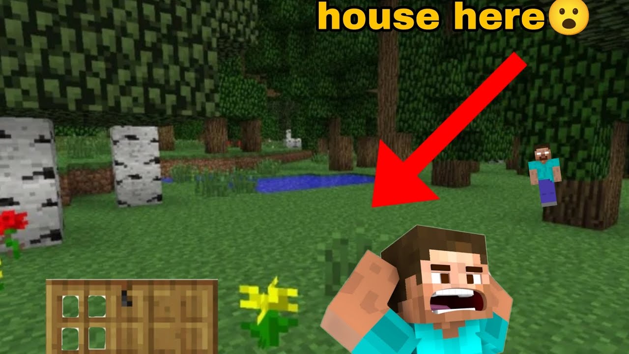 how to make a secret Minecraft house in just 2 minutes 😲😮 (build ...