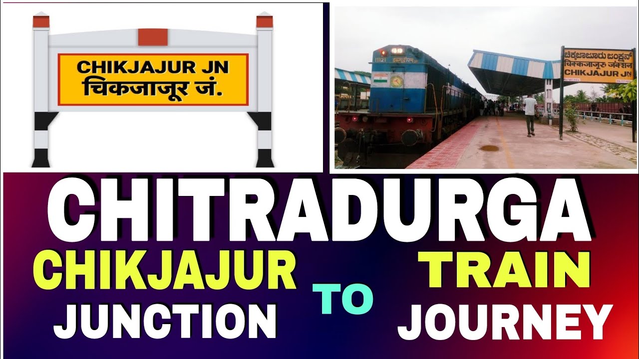 CHITRADURGA// TO // CHIKJAJUR// TRAIN JOURNEY RDG9TV CHANNEL. PLEASE ...