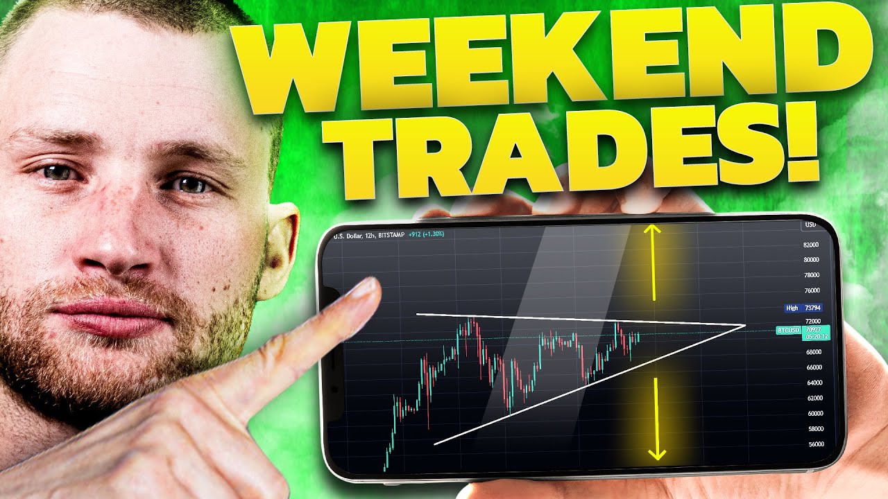 Weekend Trades I'm Taking RIGHT NOW! - YouTube