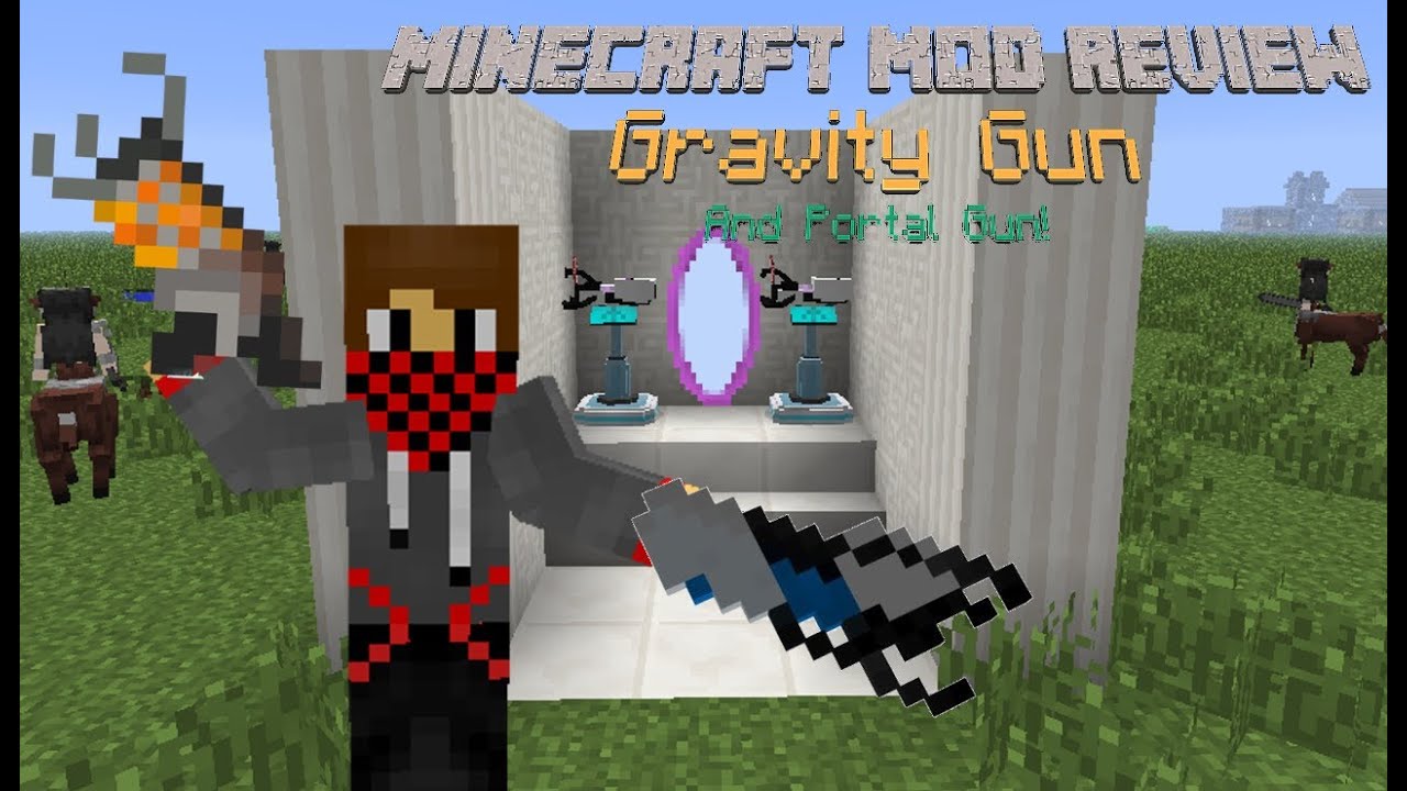 Mod Review - Portal Gun & Gravity Gun mods! - YouTube