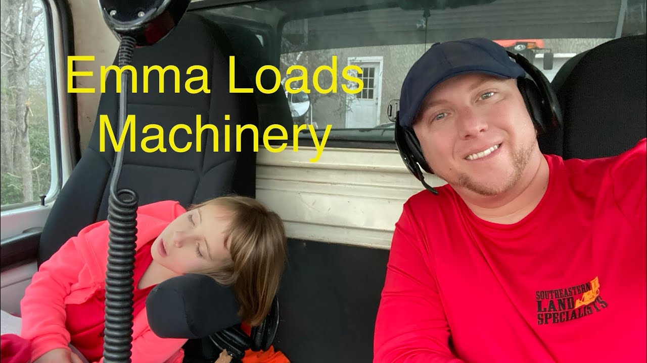 Quarantine Day 3-Emma Loads The Excavator - YouTube