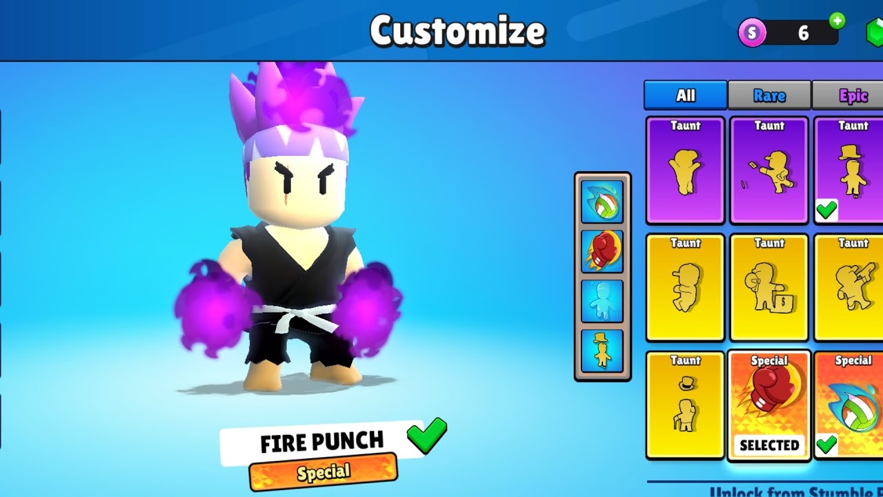 I got new invisible emote and fire punch😁 3 new special skins!! - YouTube