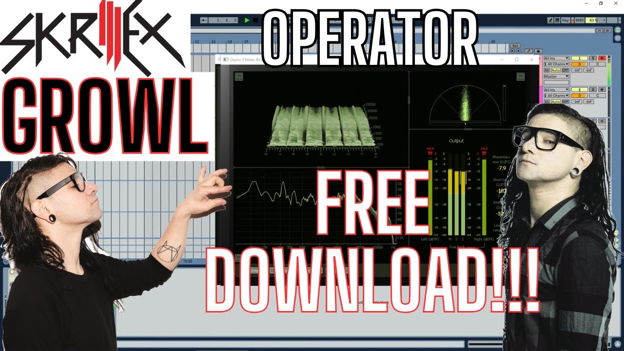 Skrillex Style Growl in Operator - (FREE DOWNLOAD) - YouTube
