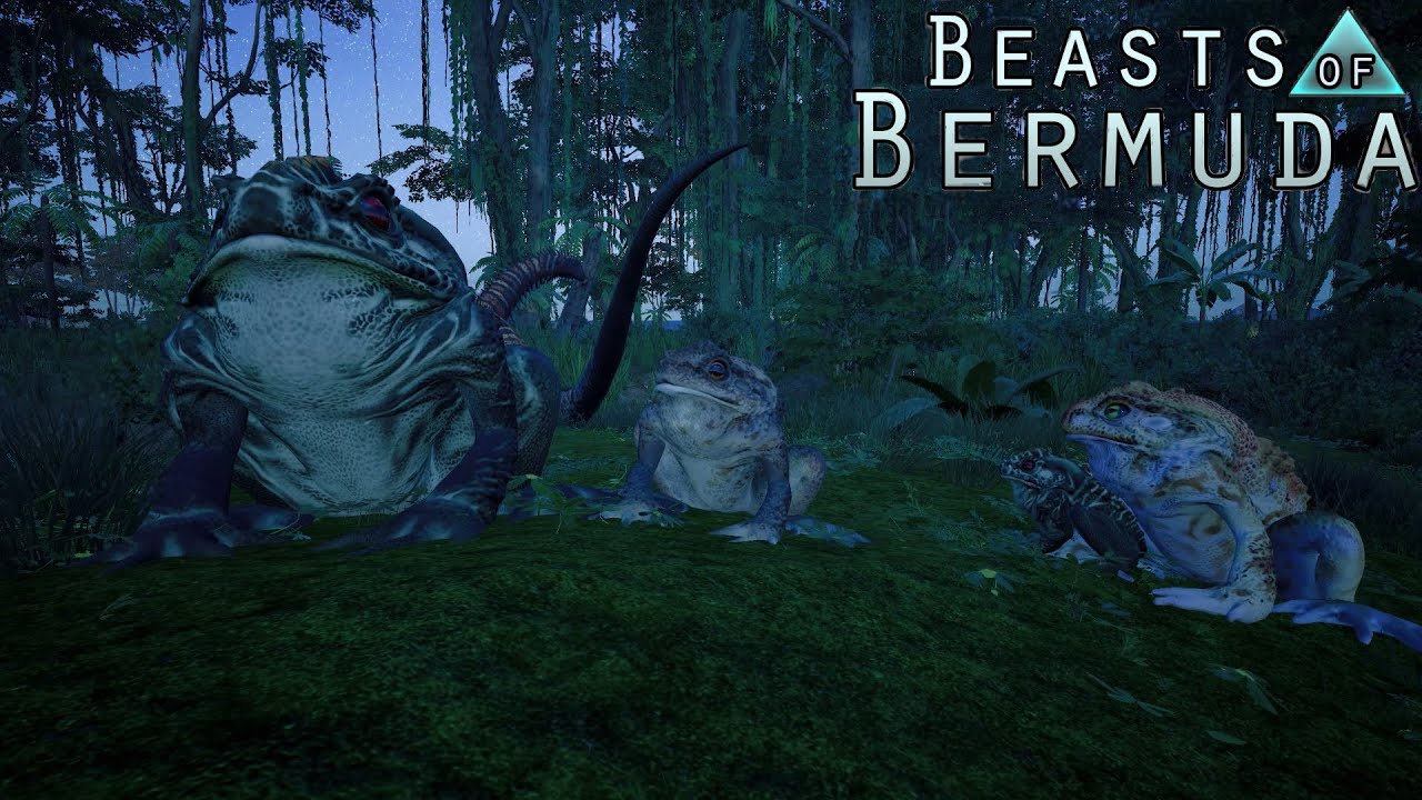 Life in a Big Frog Group (Beasts of Bermuda) - YouTube