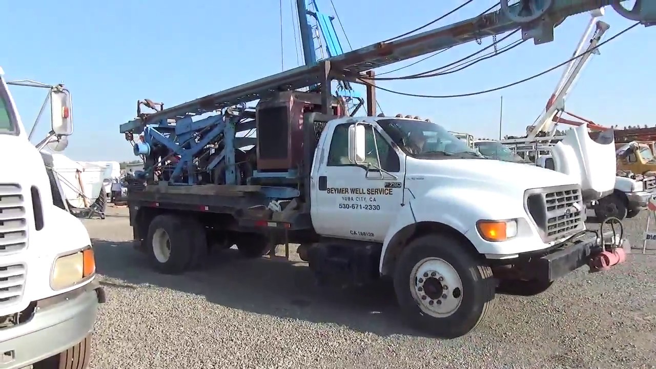 Lot 915: Speedstar 72 Cable Tool Rig - YouTube