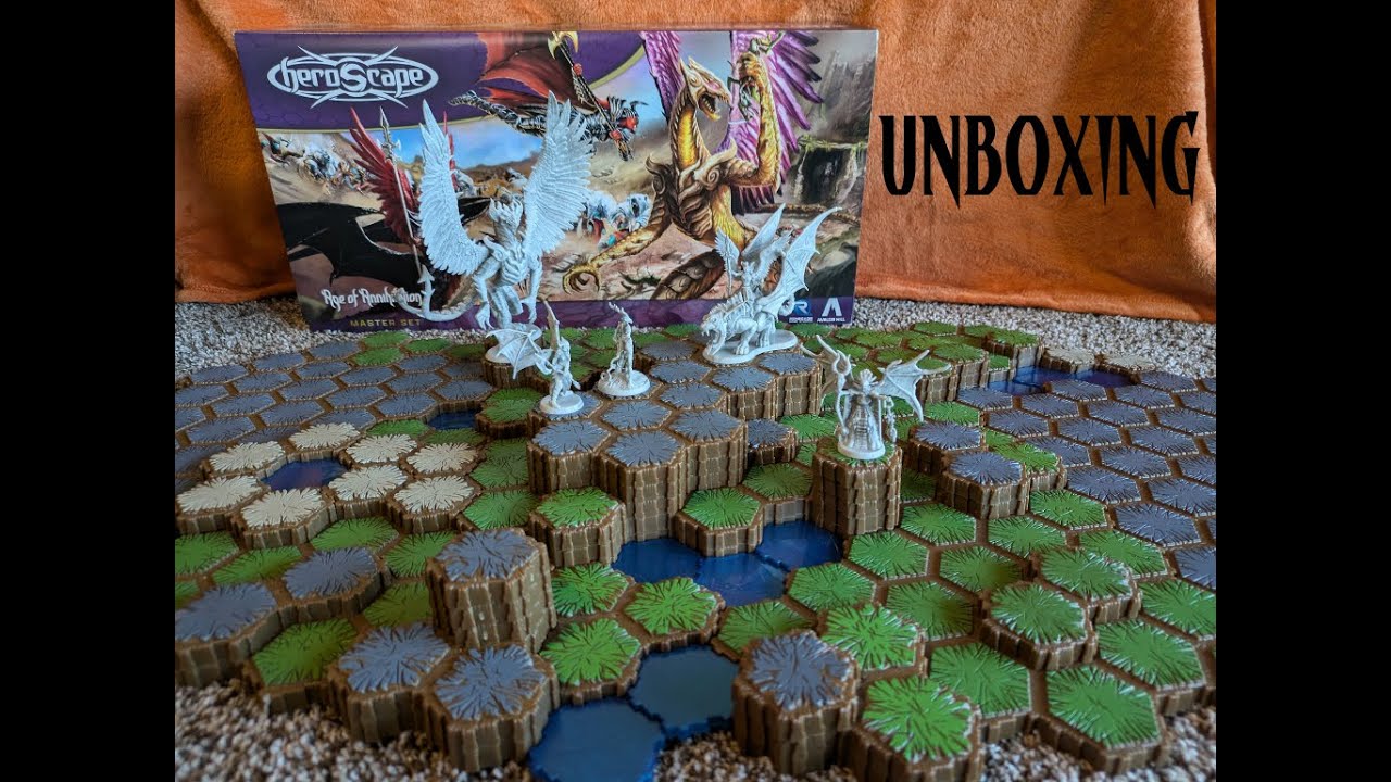 What's Inside the Brand New Heroscape Master Set? - YouTube
