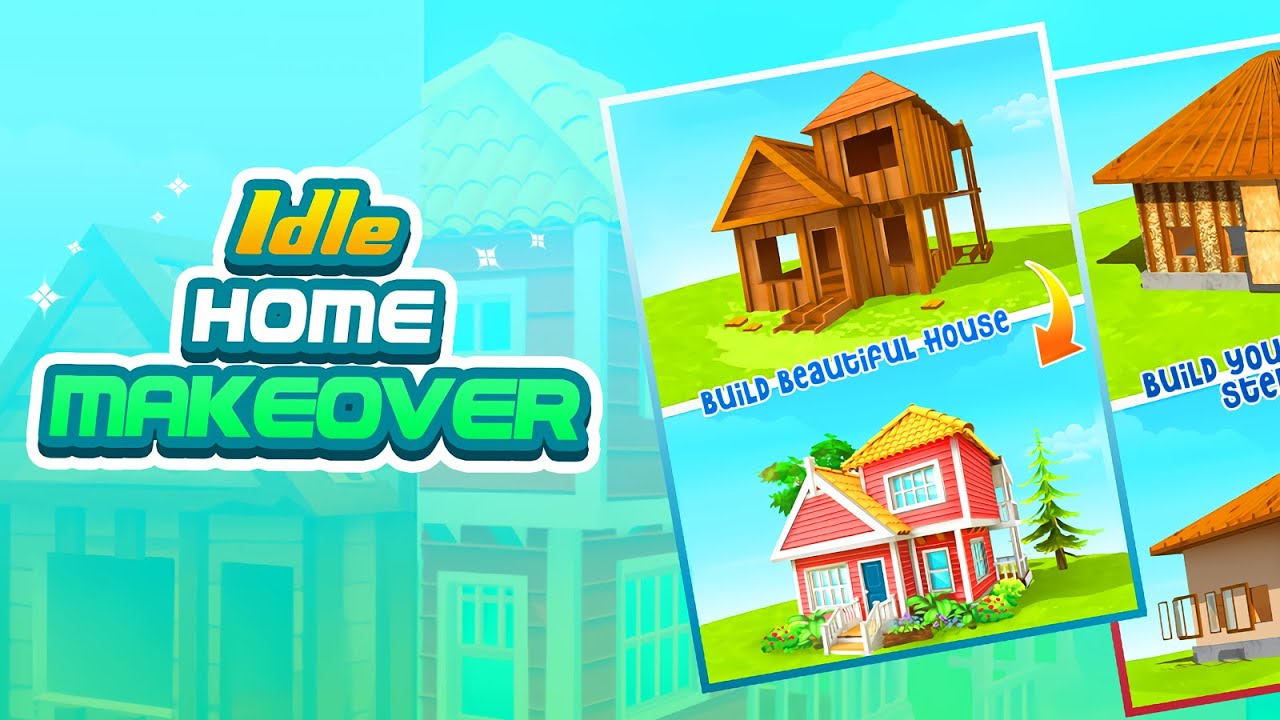 Idle Home Makeover Gameplay | iOS, Android, Simulation Game - YouTube