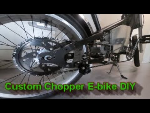 Custom Chopper E=bike DIY - YouTube