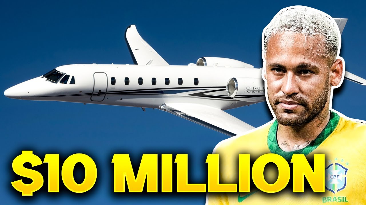 Inside Neymar's CRAZY Expensive Private Jet! - YouTube