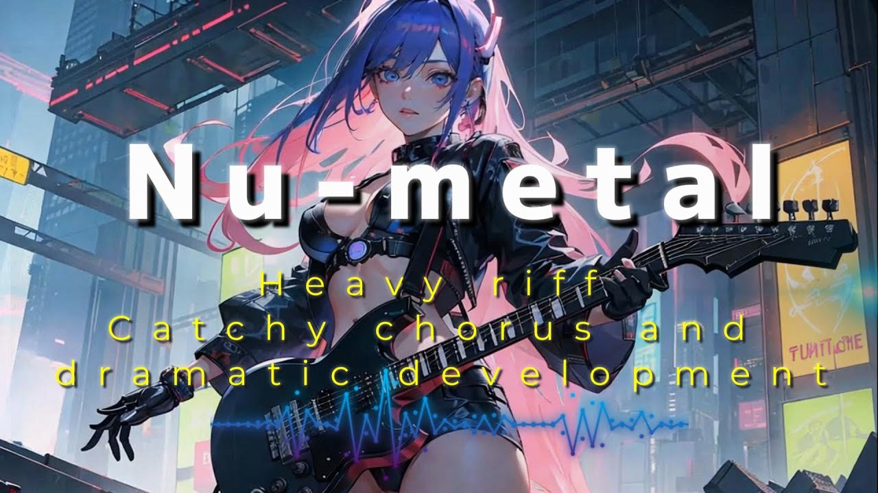 【Nu-metal】Heavy riff ＋Catchy chorus and dramatic development【BGM for ...