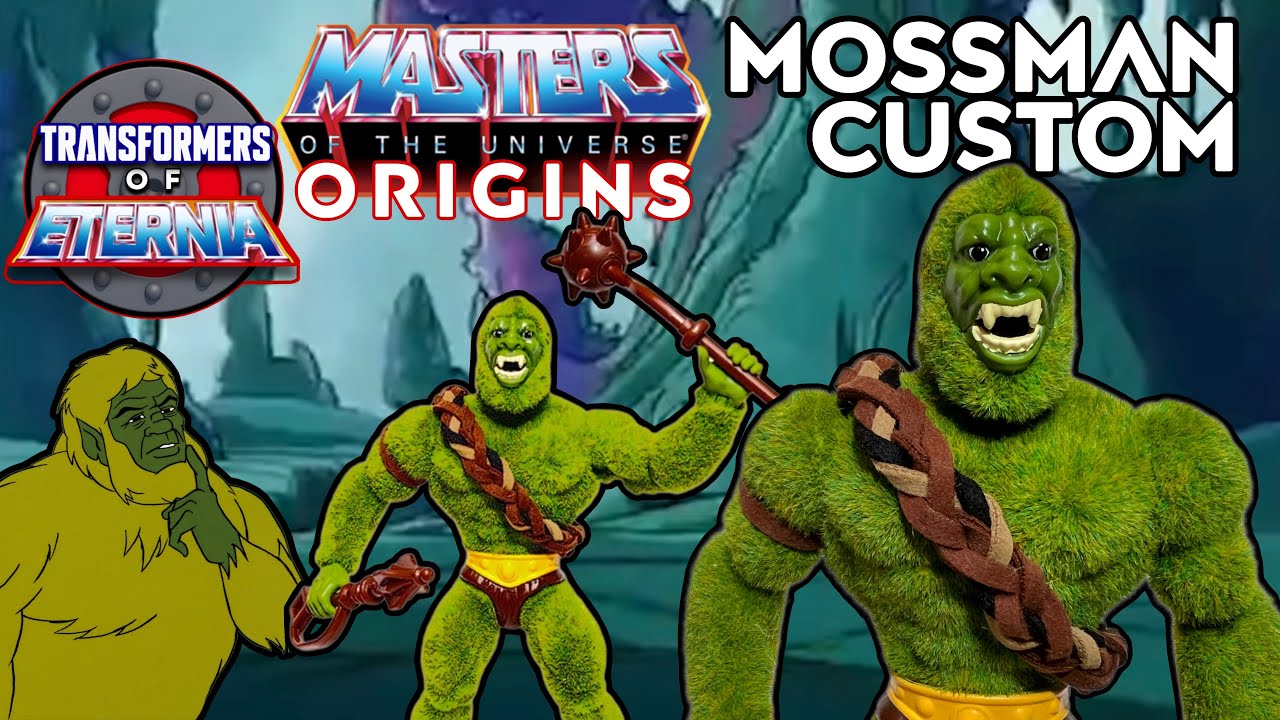 Masters of the universe Origins Mossman custom #mastersoftheuniverse ...