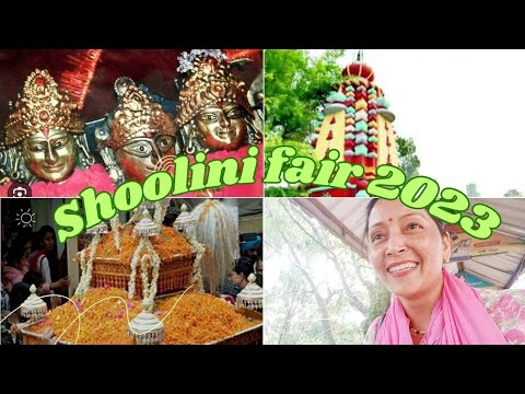 Shoolini fair 2023|| शूलिनी मेला 2023 || मेले में किये माता के दर्शन 🙏🙏 ...