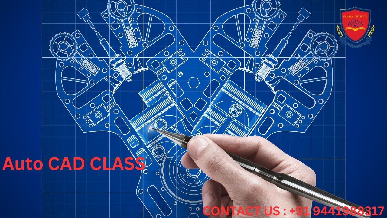 Auto CAD Class in cherry institute - YouTube