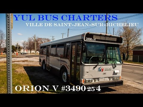 YUL Bus Charters: Ville de Saint-Jean-Sur-Richelieu #3490(25)4 [HD ...