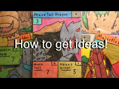 How to get ideas for your homemade TCG! - YouTube