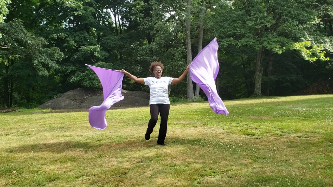 Worship flag dance Alive & Breathing by Matt Maher - YouTube