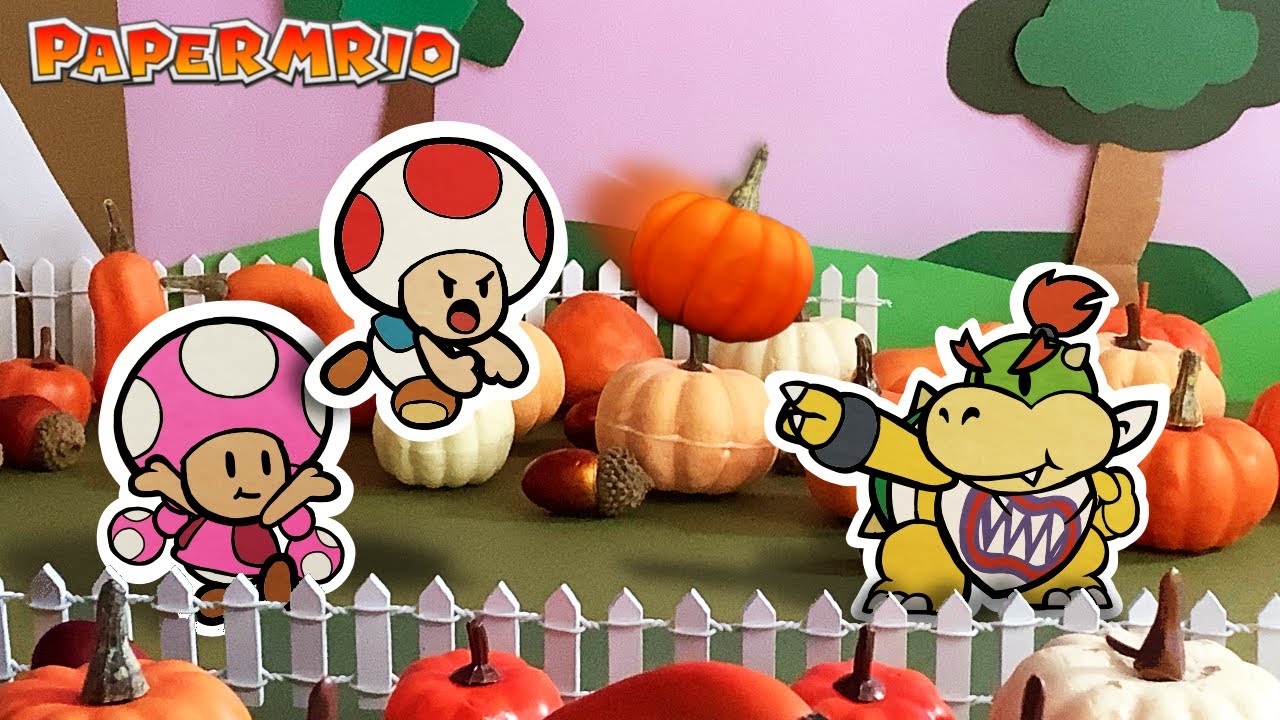 Pandemonium Patch | Paper Mario Stop-Motion - YouTube