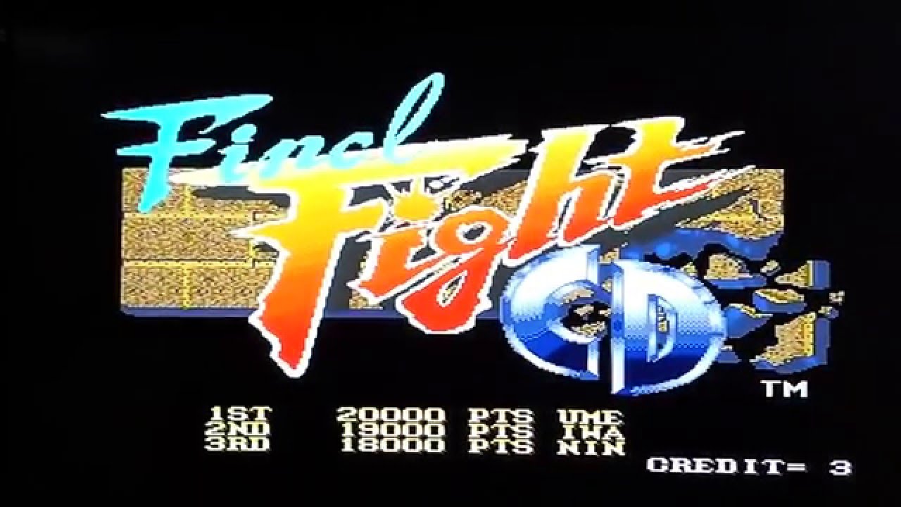 Final Fight CD - Intro - SEGA Mega CD - 1993 - YouTube