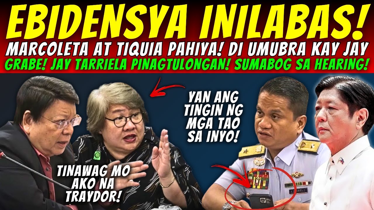 BREAKING! NAGKAGULO SA HEARING! GRABE! JAY TARRIELA PINAGTULONGAN ...