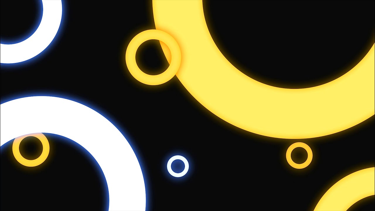 Round circles moving loop background video, circles animation loop ...