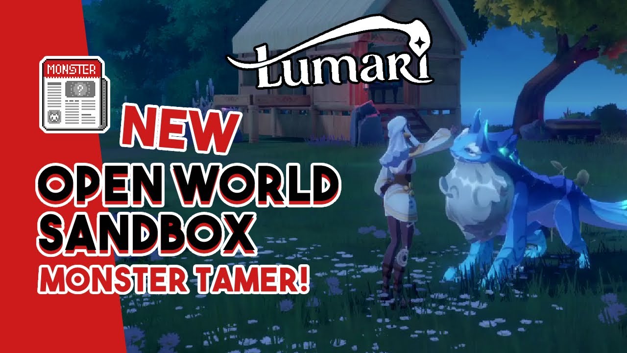 This NEW Open World Monster Taming Sandbox Adventure Title CAME OUT OF ...