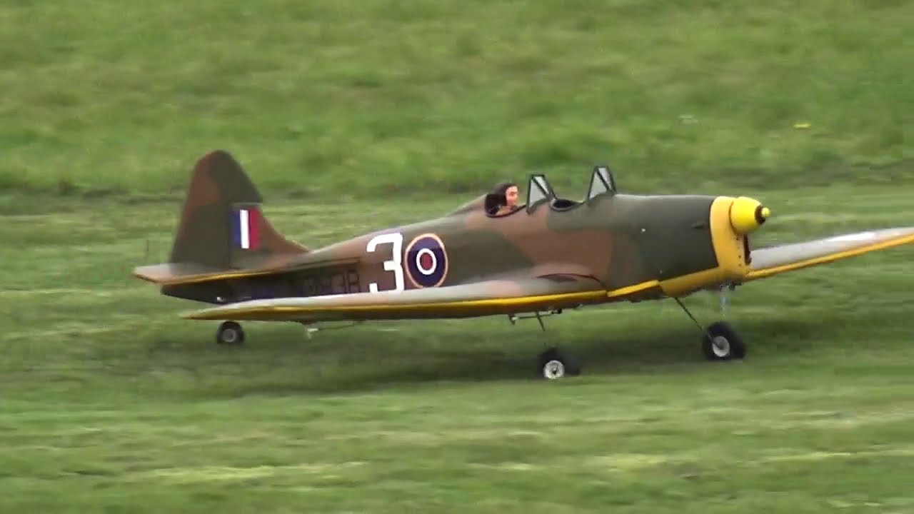 Miles Magister RC Plane - YouTube