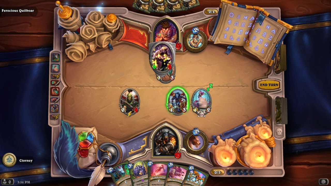 HearthStone Book Of Heroes - Challenge 4 of 8 - YouTube