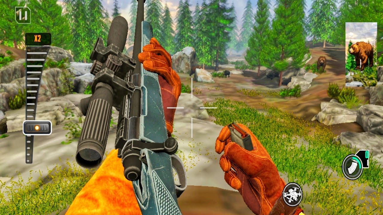 Ghost Shooting: hunting gameplay / First Time / Sniper Games / Shooting ...