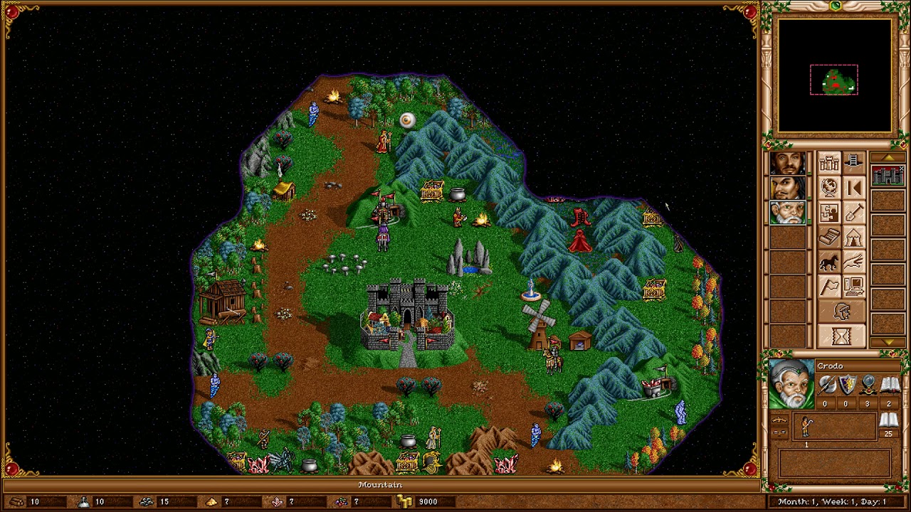 Heroes of Might and Magic 3: Succession Wars (First look) - YouTube