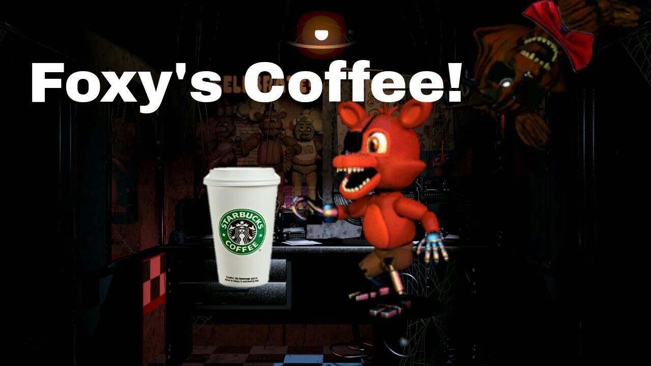 FNAF Plush: Foxy Day "Foxy's Coffee!" - YouTube