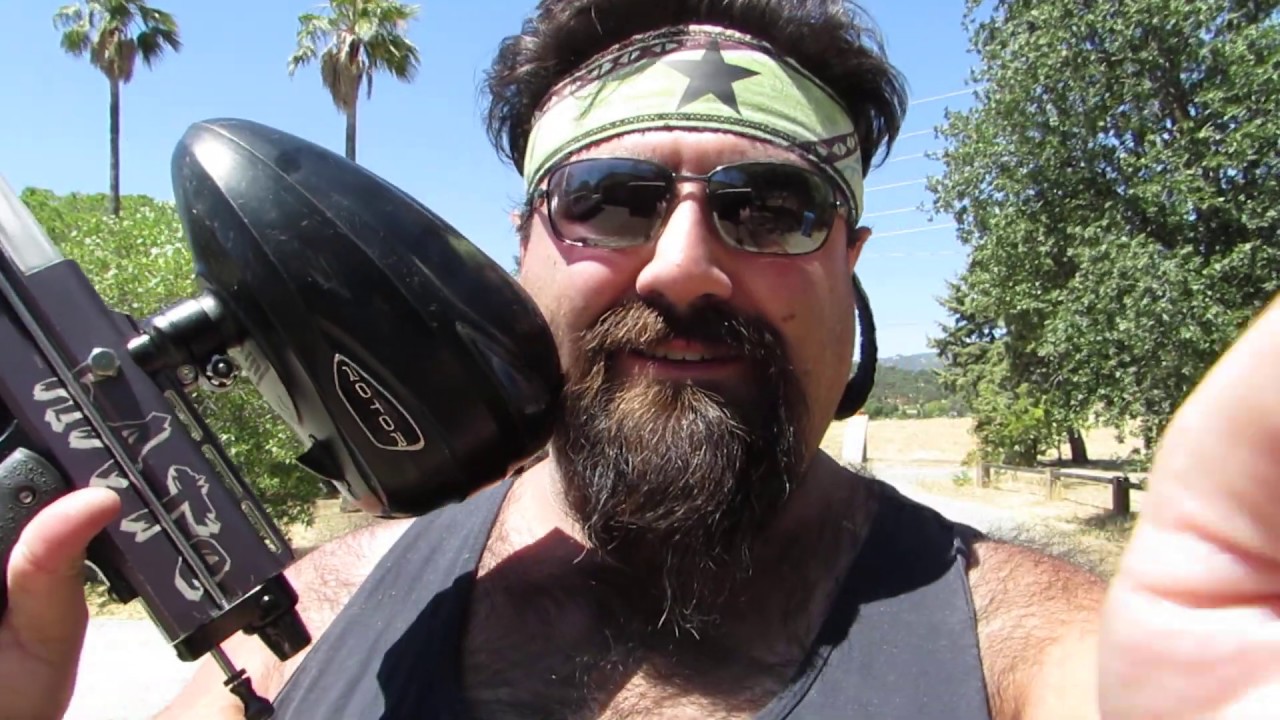 'Vintage' Bob Long Autococker - Rebuilt by Paintball Tek - YouTube