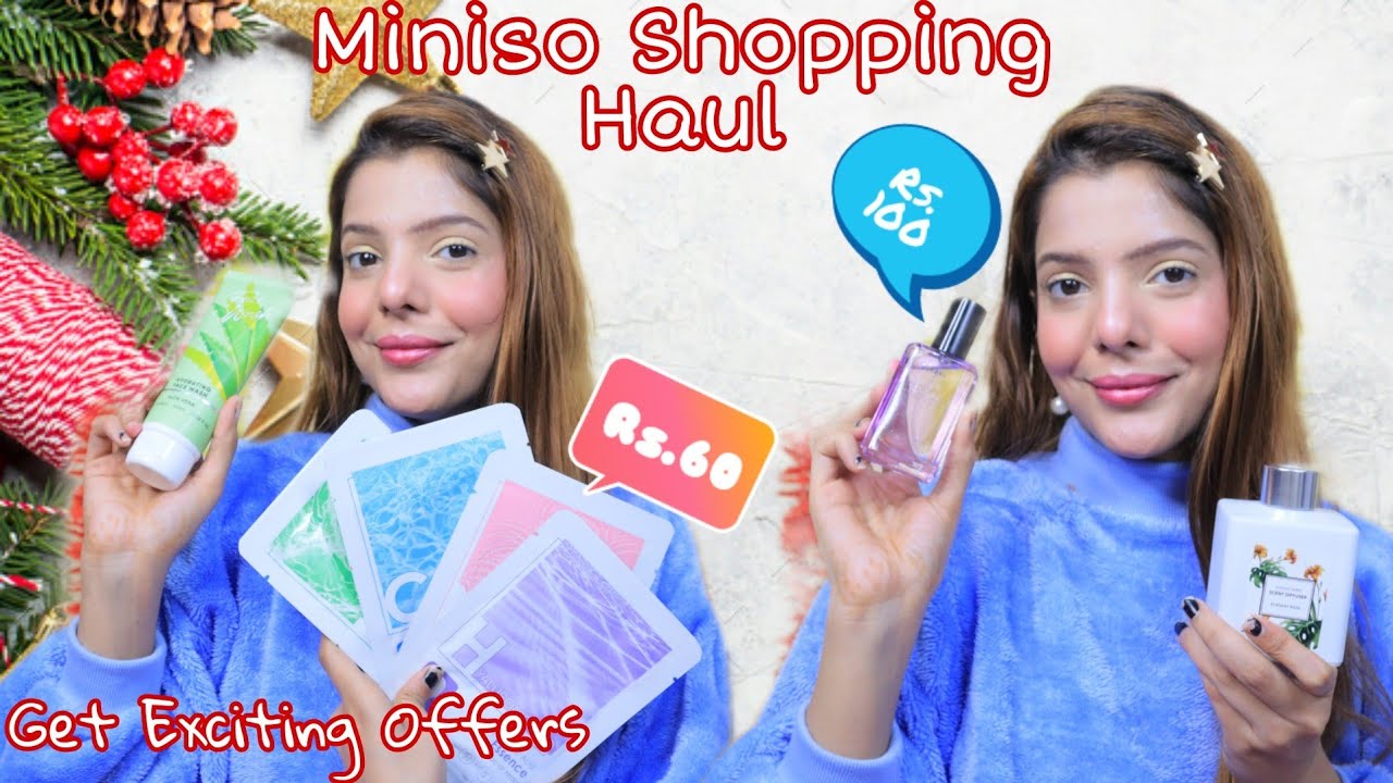 Special Miniso Haul Starting at Rs. 60 😍 / Get Exciting Offers This ...