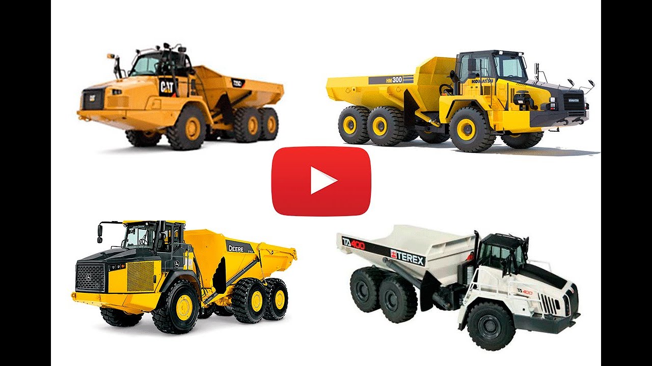 Off Road - Cats, Komatsu, John Deere - YouTube