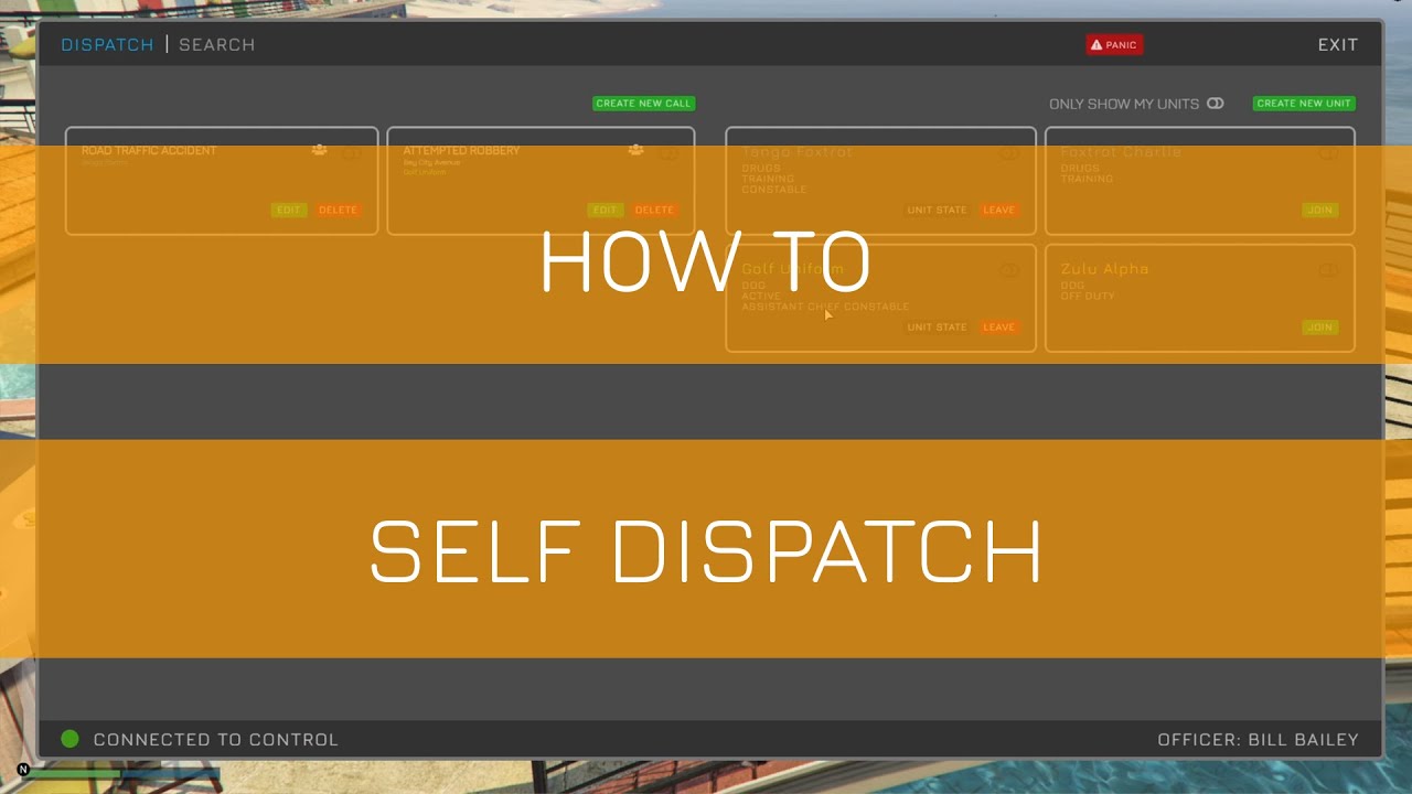 How to..... Self Dispatch - YouTube