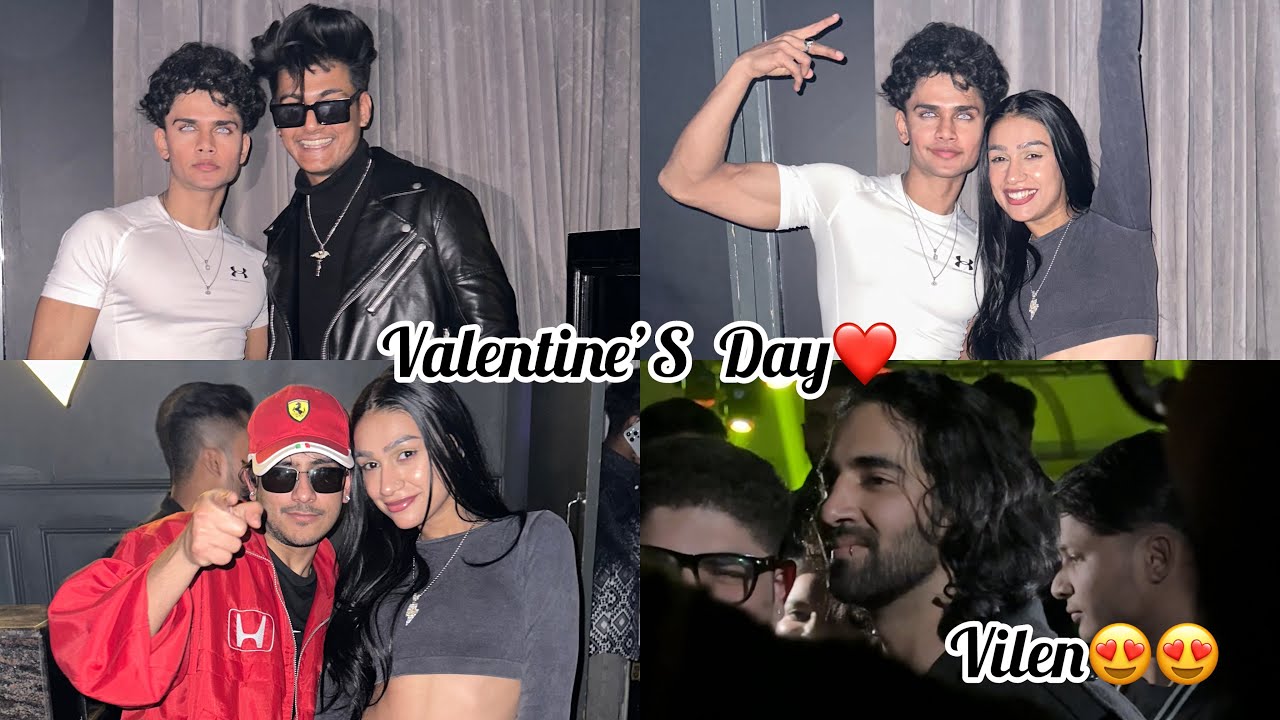 Thats How We Celebrated Valentine’s Day ️ || We Met VILEN 😍🙈 - YouTube