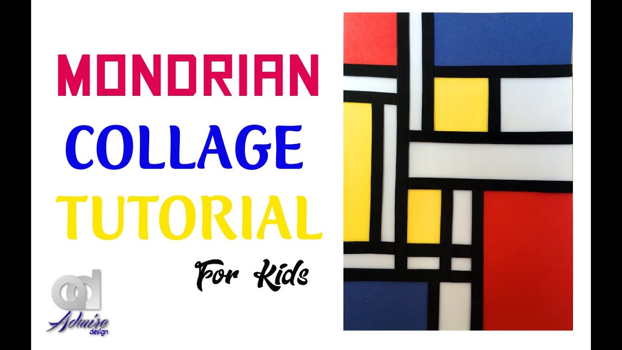 Mondrian art lesson | Abstract Art - YouTube