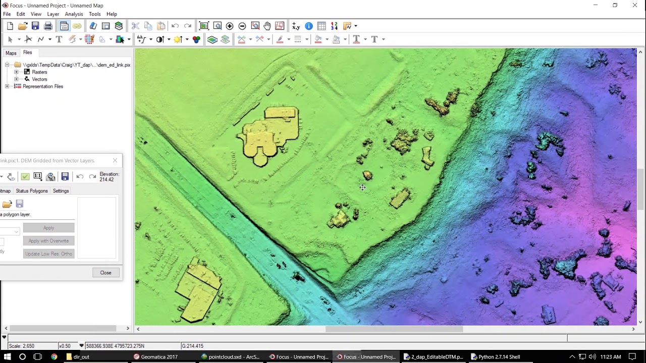 External DEM Aerial Workflow - YouTube