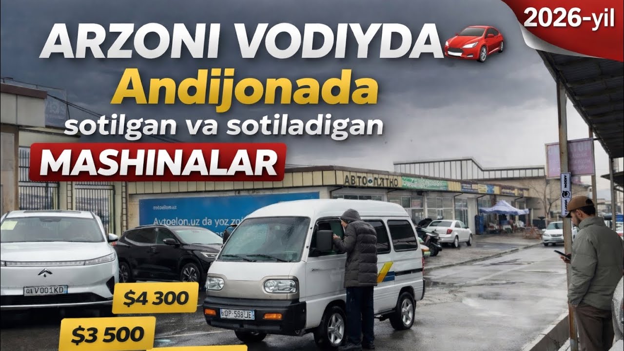 08.02.2026 Sotilgan va sotiladigan mashinalar narxlari - YouTube