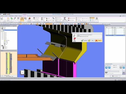 MBend V12 3D Simulation with Collision Detection