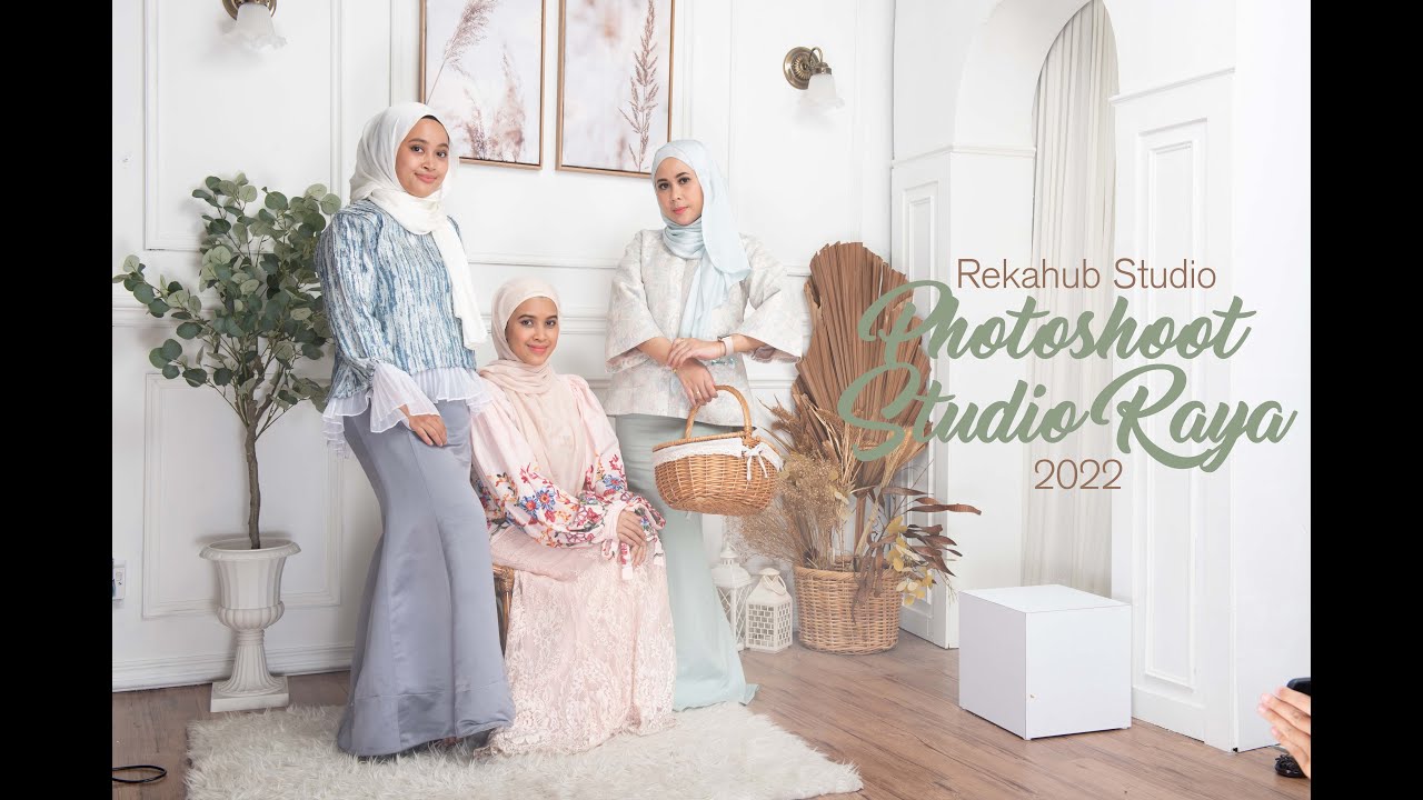Photoshoot Studio Raya 2022 - Rekahub Studio - YouTube